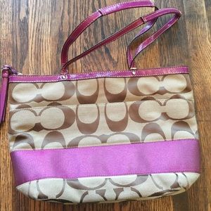 Coach | Bags | Coach Bag Classic Signature Print | Poshmark